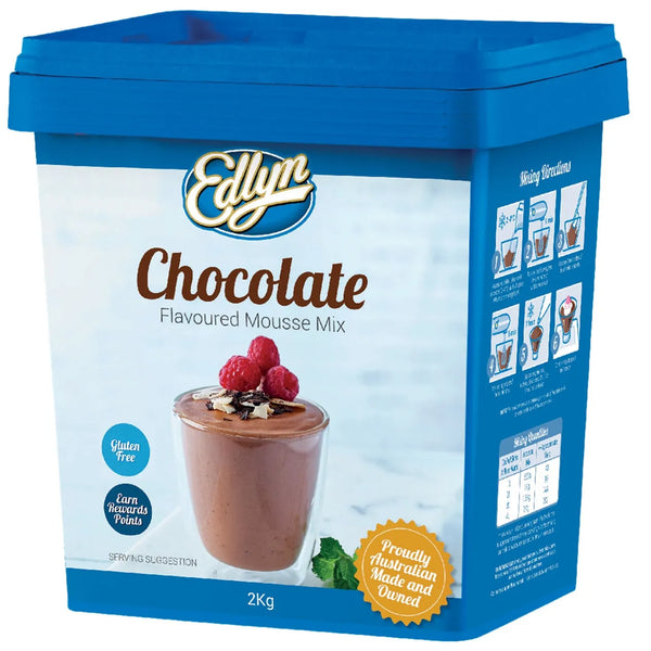Edlyn Chocolate Mousse Dessert Mix 2kg Bulk | SuperOffice