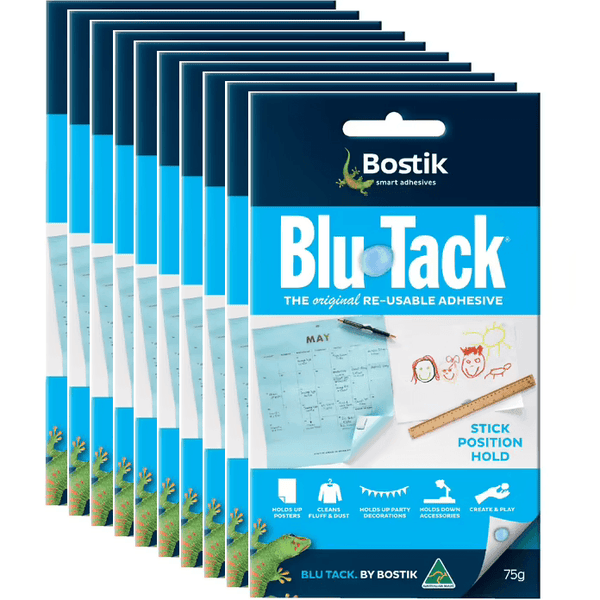 10 Pack Bostik Blu Tack Blue Tac | SuperOffice