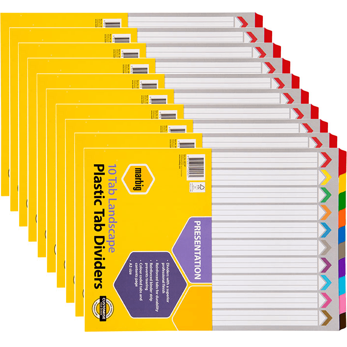 10 Pack Marbig Manilla Board | Marbig Manilla Board | SuperOffice