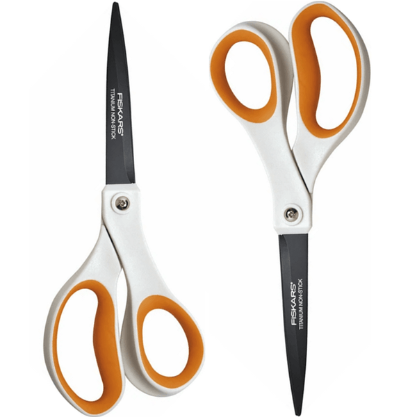 Fiskars Titanium Non-Stick Premium Scissors 21cm | SuperOffice
