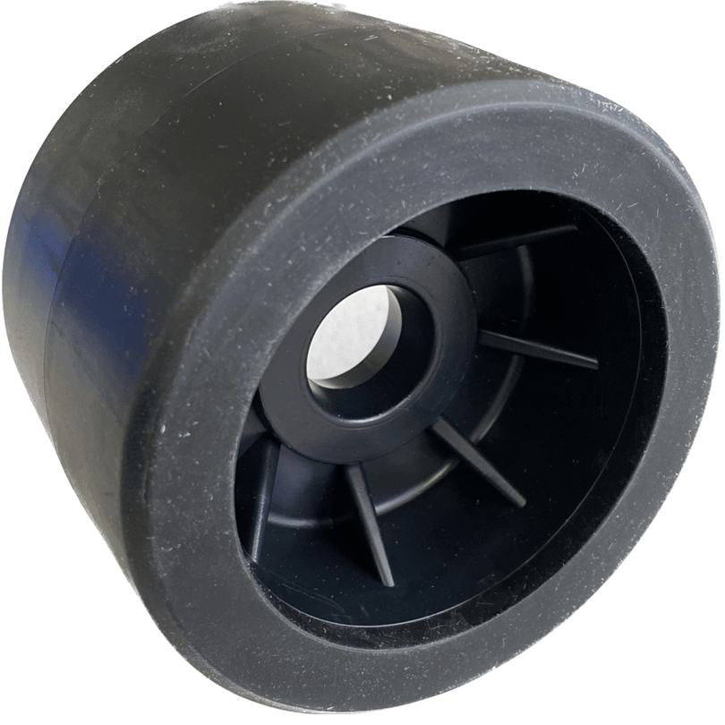 4" Boat Trailer Wobble Roller Smooth 22mm Bore 3" Wide | SuperOffice