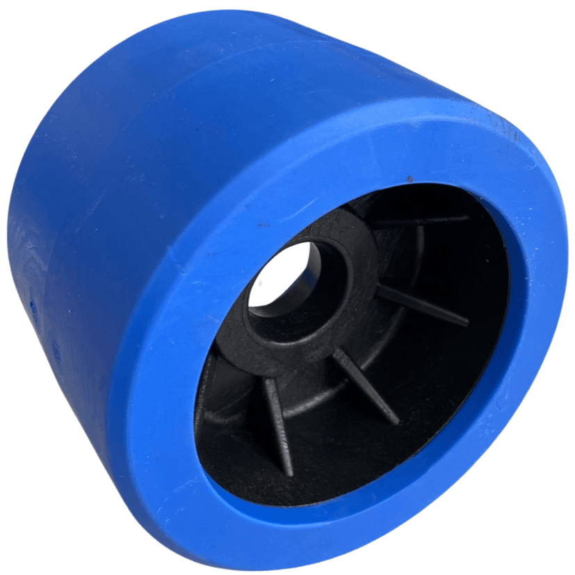 4" Boat Trailer Wobble Roller Smooth 22mm Bore 3" Wide | SuperOffice