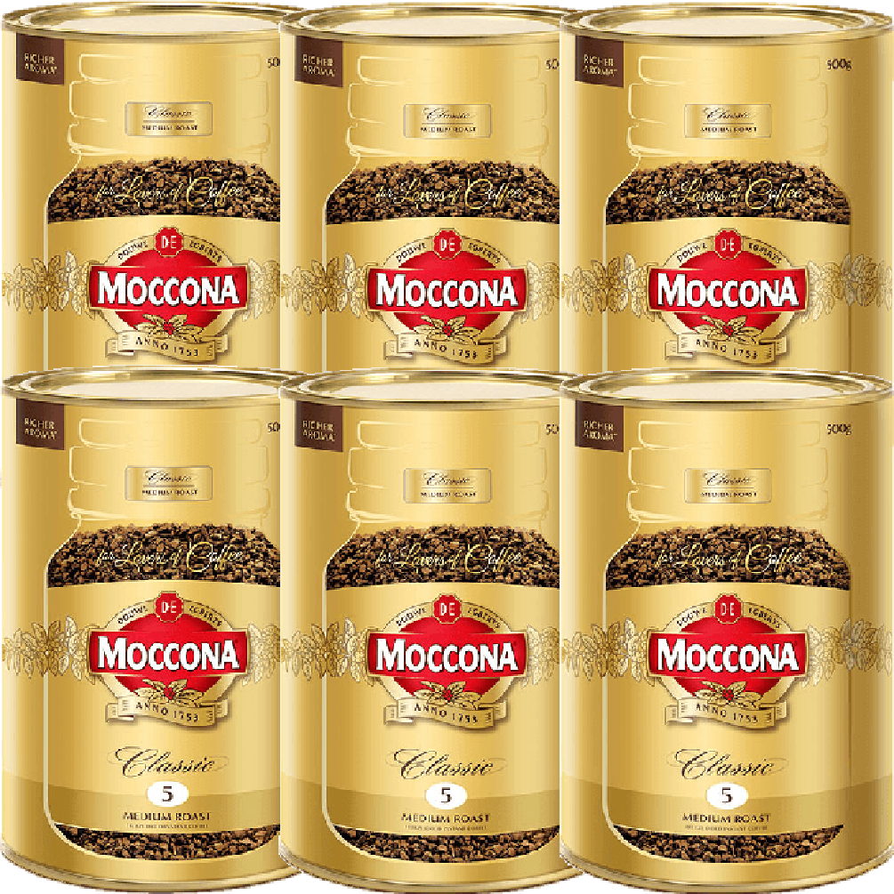 Moccona Classic Instant Coffee Medium Roast 500G Can | SuperOffice