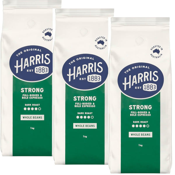 Harris Coffee Beans Full-Bodied Espresso Dark | SuperOffice