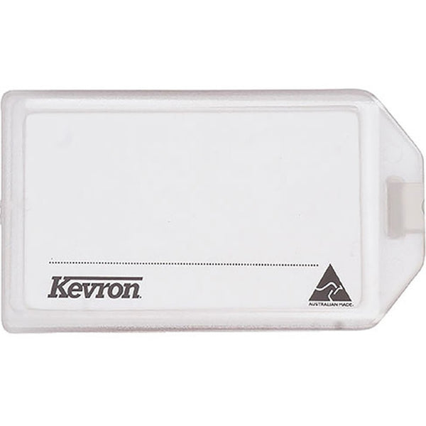 Kevron ID34 Executive Hotel Tags Clear Bag 25 Pack | SuperOffice