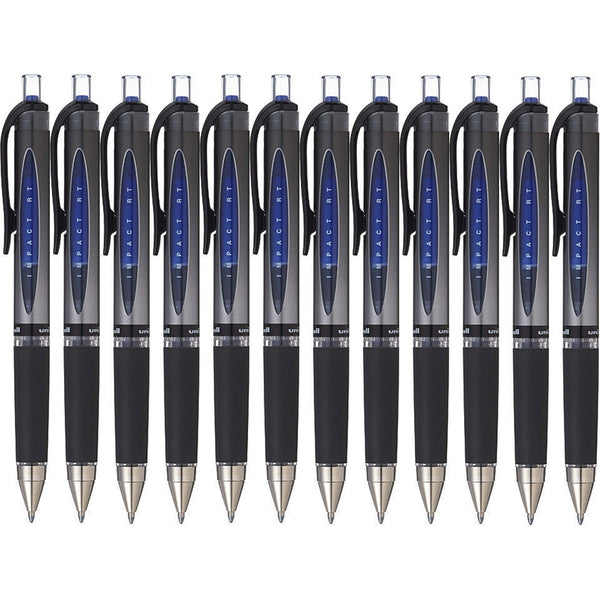Uni-Ball UMN152 Signo Impact Gel Ink Rollerball Pen 1.0mm Blue Box 12 ...