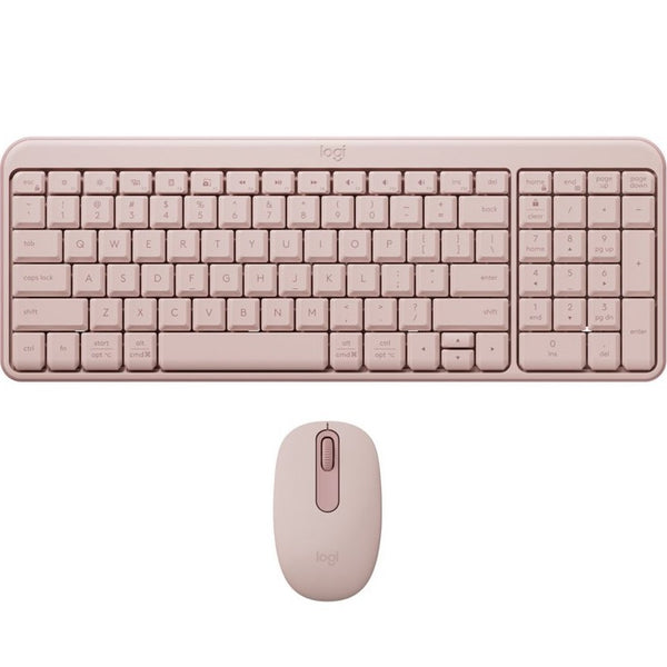 Logitech MK250 Bluetooth Keyboard Mouse Combo Set Rose Pink – SuperOffice
