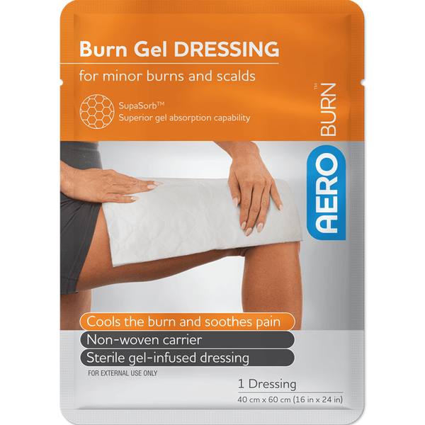 AEROBURN Burn Gel Dressing Pad 40 x 60cm Large | SuperOffice