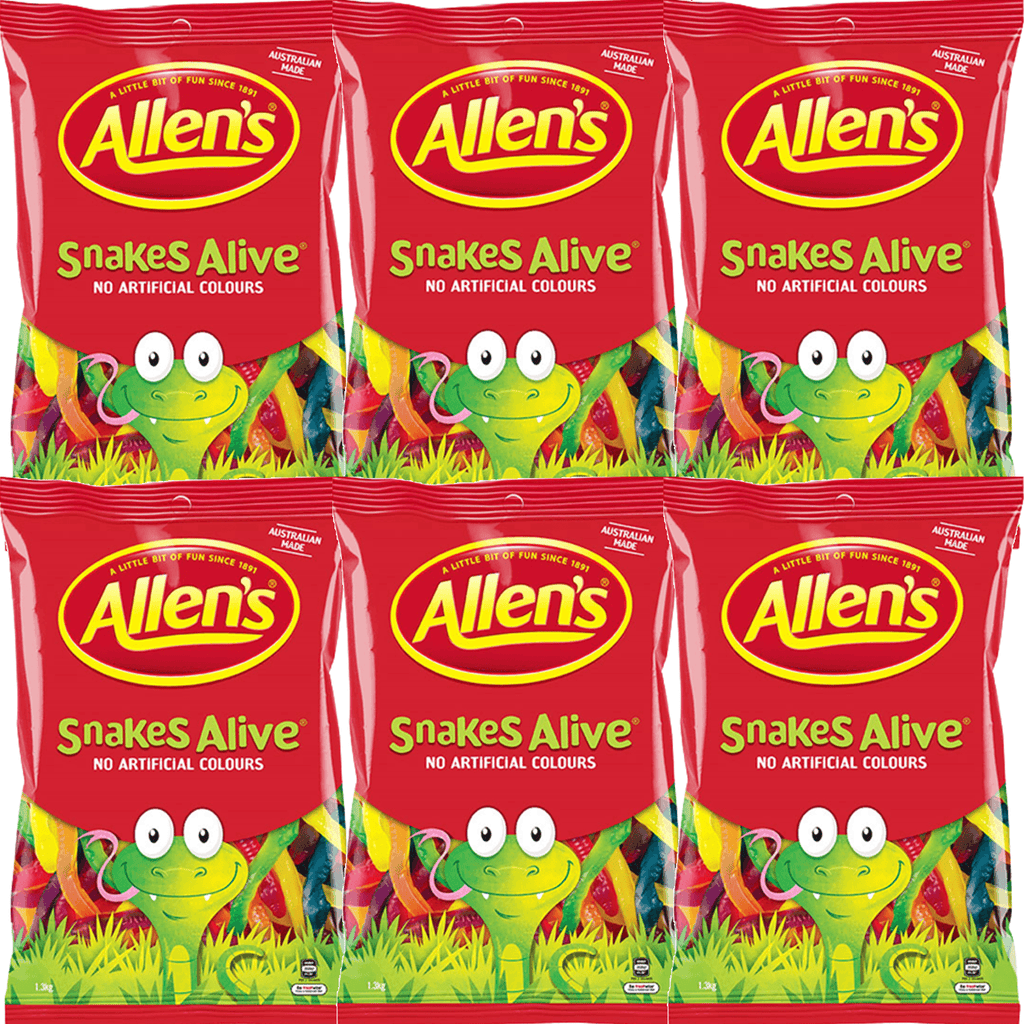 Allens Snakes Alive 1.3Kg Lollies | SuperOffice