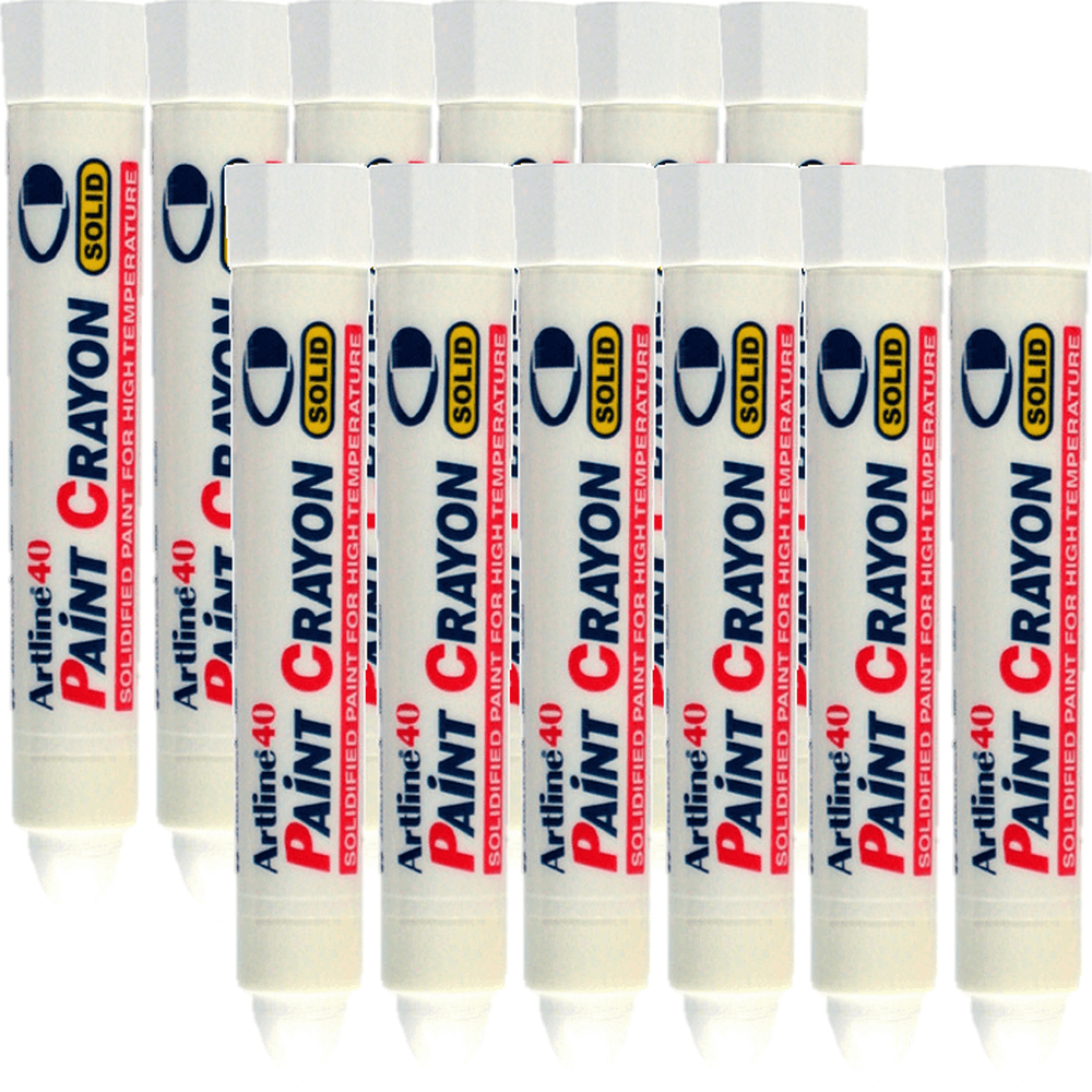Artline 40 Permanent Paint Crayon White | SuperOffice