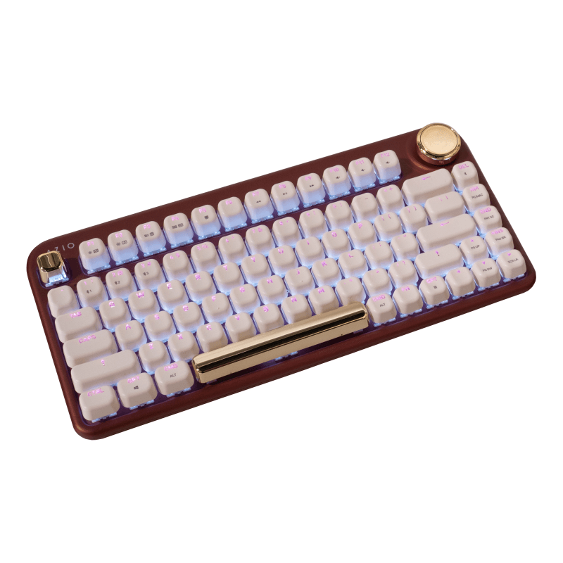 AZIO IZO Mechanical TKL Keyboard Wireless Rose | SuperOffice