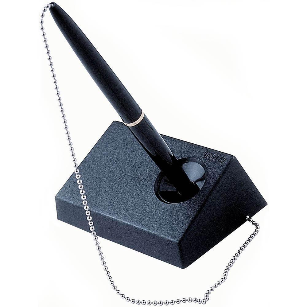 Bic Solo Deluxe Captive Ballpoint Pen And Stand Set | SuperOffice
