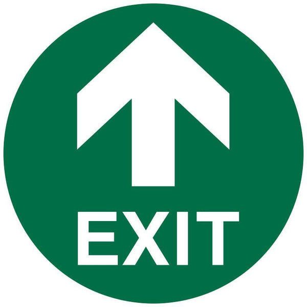 Brady Safety Floor Markers 'Exit' Sign | SuperOffice