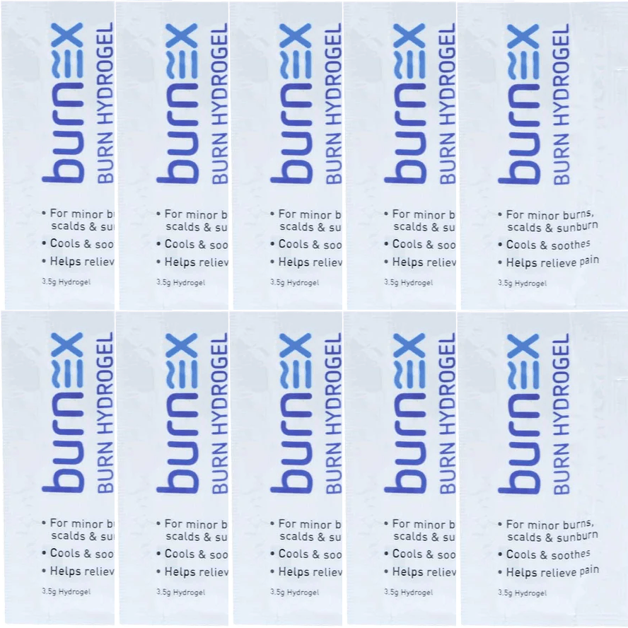 Burnex Burn Gel Sachets 3.5G Box 10 Hydrogel First Aid | SuperOffice
