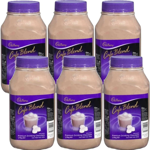 Cadbury Cafe Blend Drinking Chocolate 1.75kg Pack 6 | SuperOffice
