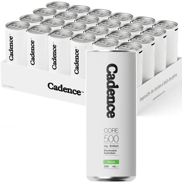 Cadence Electrolyte Sport Hydration Drink Citrus 250ml Cans 24 Pack ...