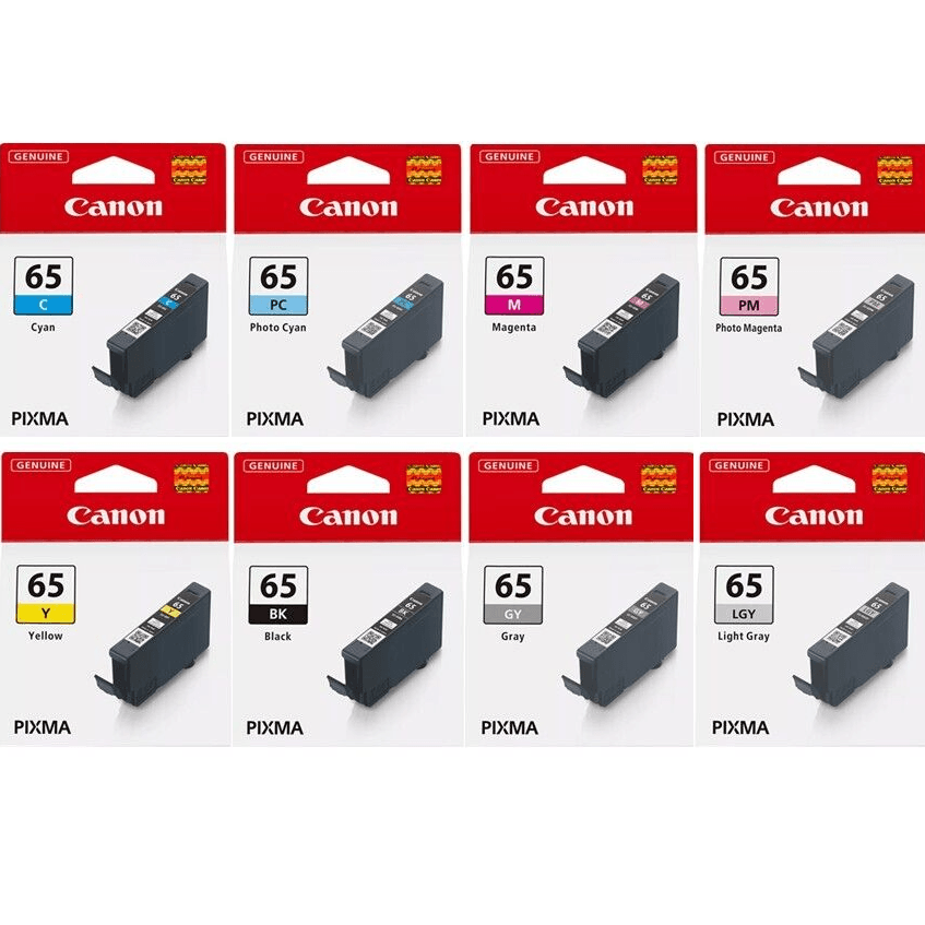 Canon PIXMA CLI-65 Ink Cartridges 8 Set PRO-200 Printer | SuperOffice