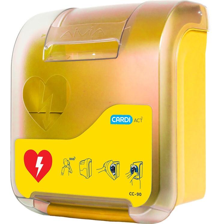 CardiAct AED/Defibrillator Wall Mount Cabinet Case |SuperOffice