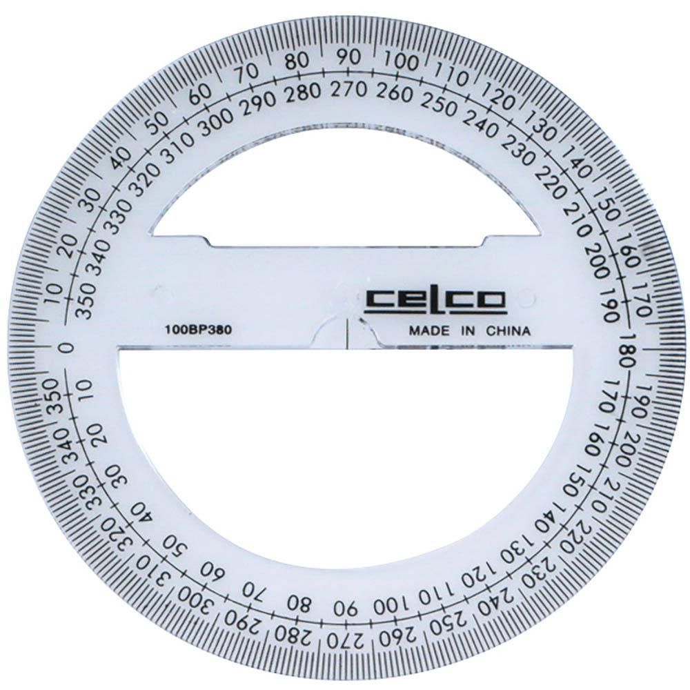 Celco Protractor 360 Degrees 100Mm | SuperOffice