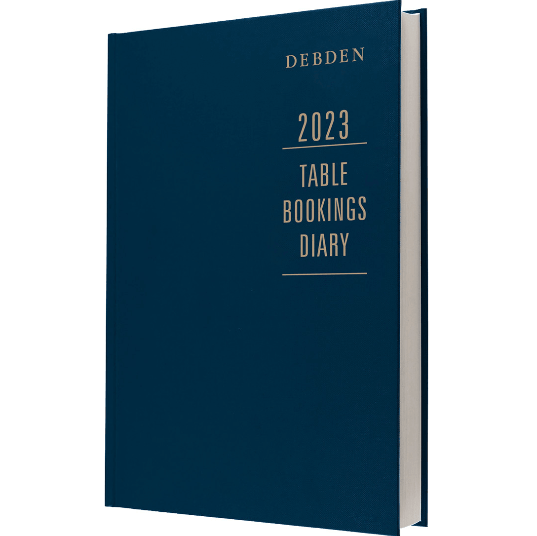 Collins Debden 2023 Table Booking Diary 2-Page Per Day | SuperOffice