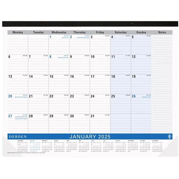 Collins Debden Table Top Planner Refill Month To View | SuperOffice
