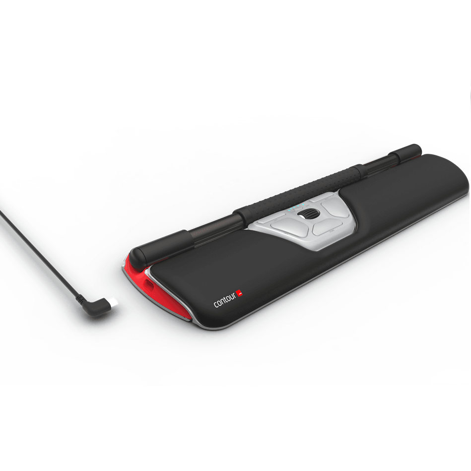 Contour Design RollerMouse Red Wireless Mouse Wrist | SuperOffice