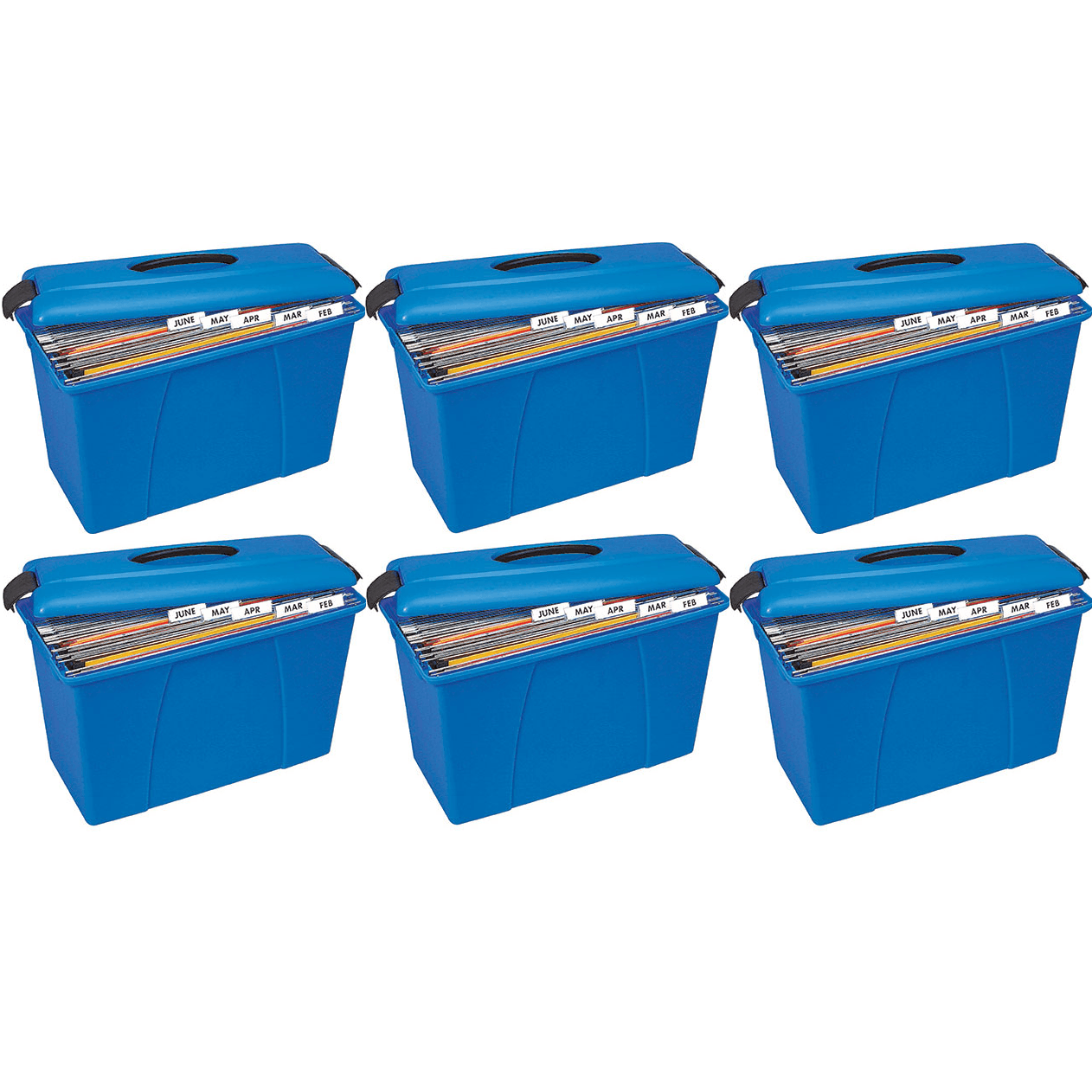 Crystalfile Carry Case Blue With Black Trim | SuperOffice