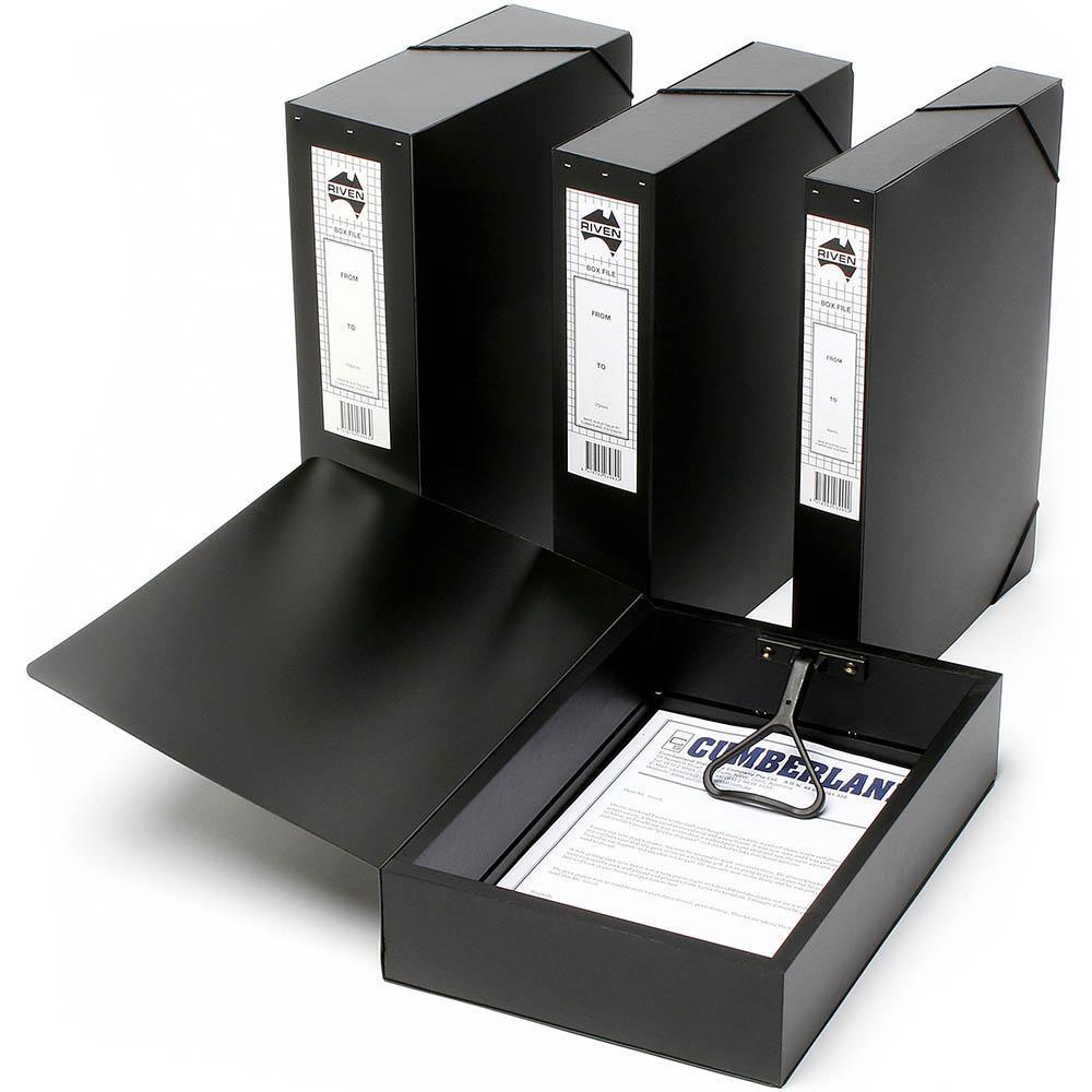 Cumberland Heavy Duty Box File 50mm Capacity Coated | SuperOffice