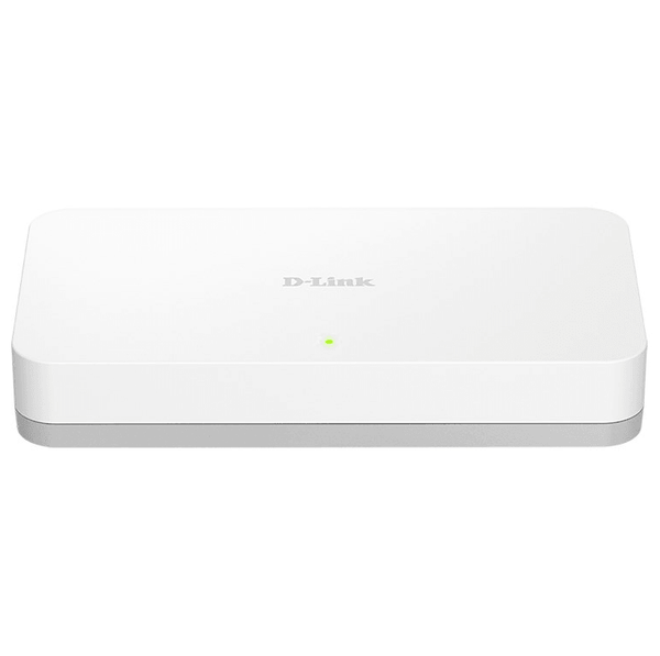 D-Link 8-Port Gigabit Desktop Switch DGS-1008A White | SuperOffice
