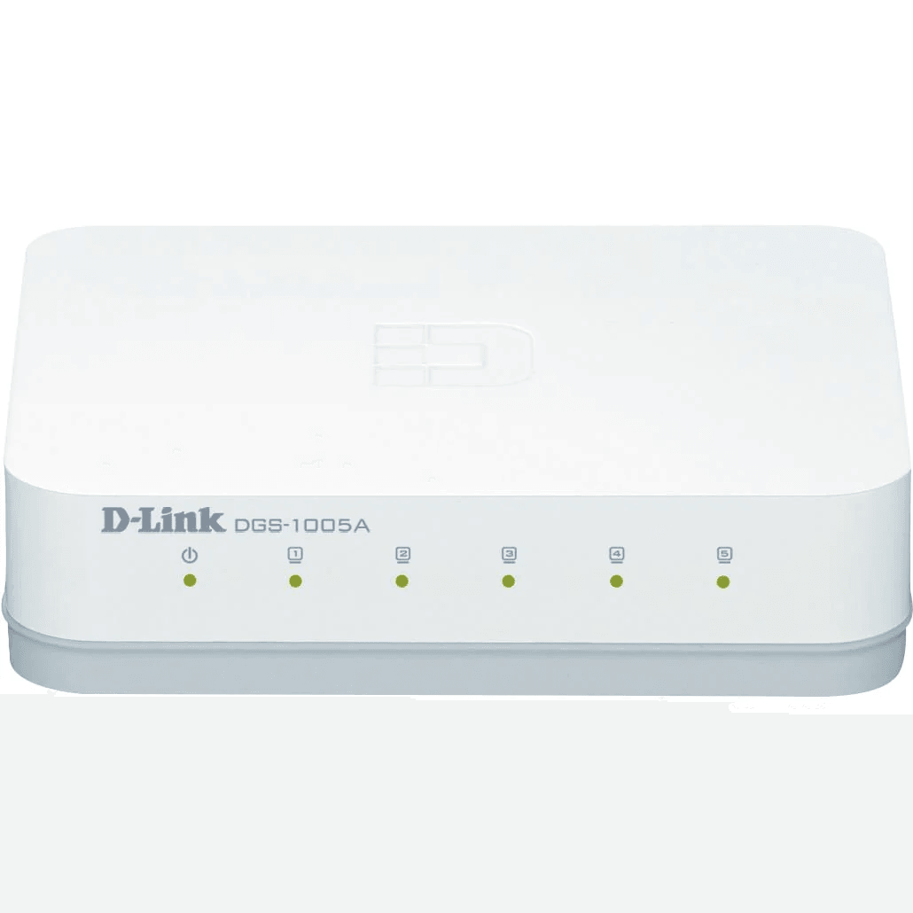 D-Link DGS-1005A 5-Port Gigabit Desktop Switch White | SuperOffice