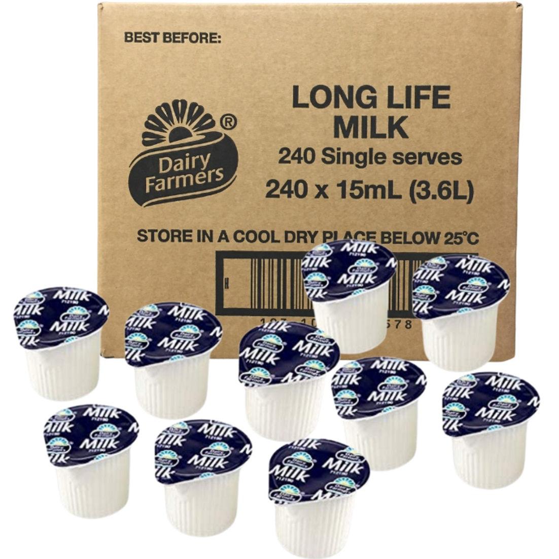Dairy Farmers Long Life Milk Portions Capsules 15mL 240 | SuperOffice