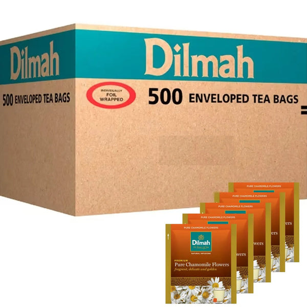 Dilmah Premium Chamomile Individually Wrapped Tea Bags Envelope Packs ...