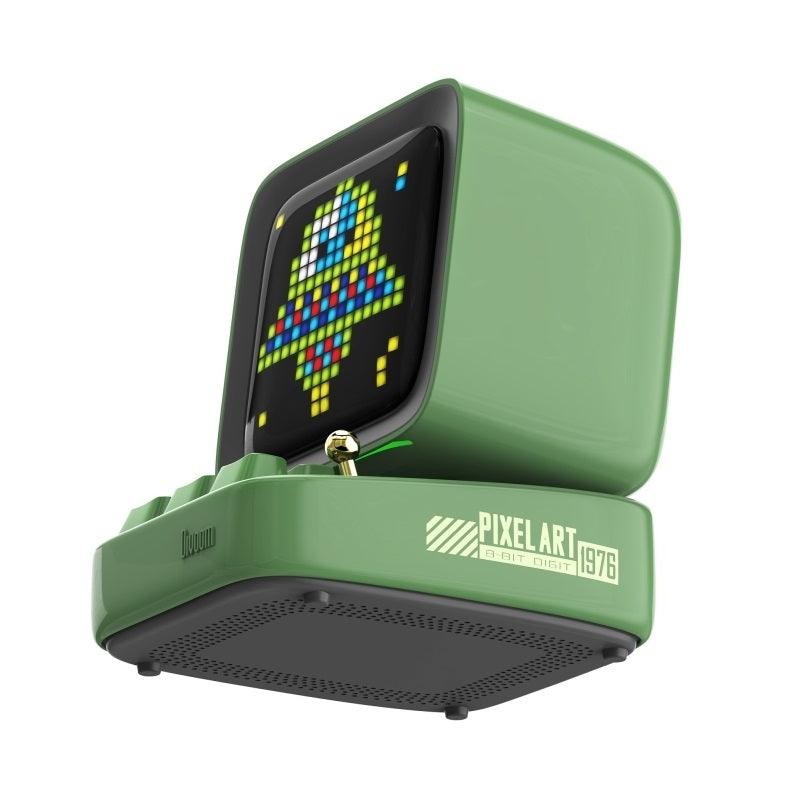 Divoom Ditoo Pro Retro Pixel Art Bluetooth Speaker Green | SuperOffice