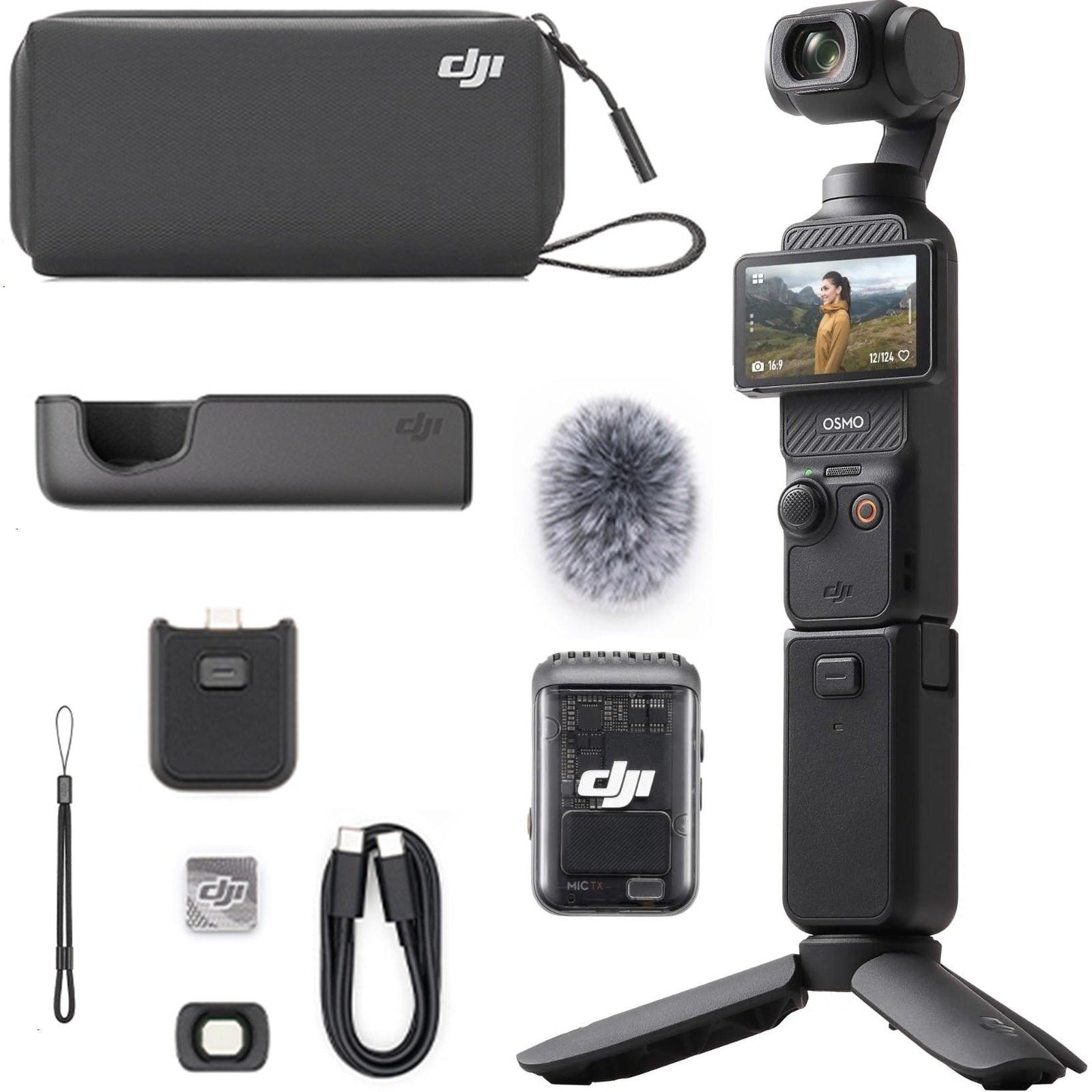 DJI Osmo Pocket 3 4K 3 Axis Gimbal Creator Combo Camera |SuperOffice