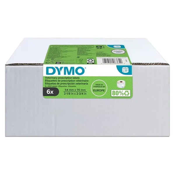 DYMO LabelWriter Veterinary 54 mmx70mm Pack 6 | SuperOffice