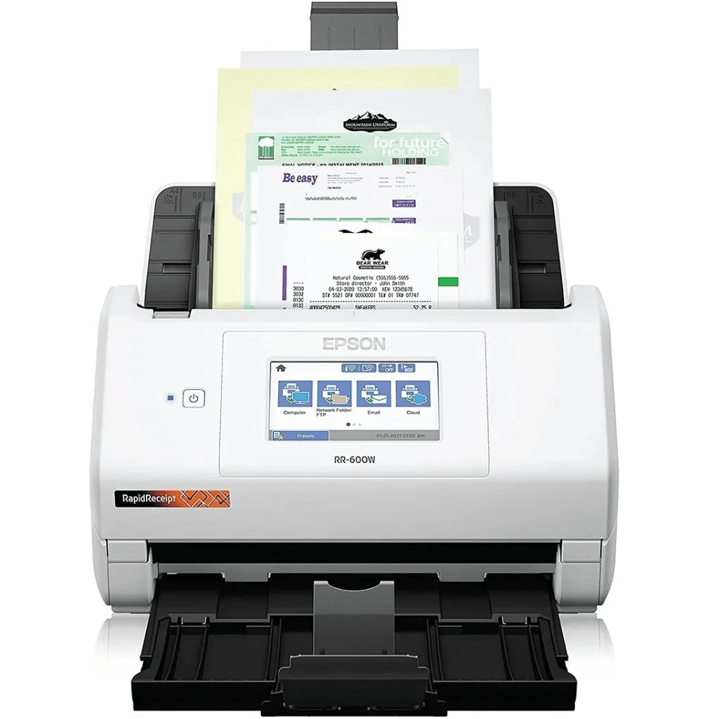 Epson RapidReceipt RR-600W Document Scanner B11B258505 | SuperOffice