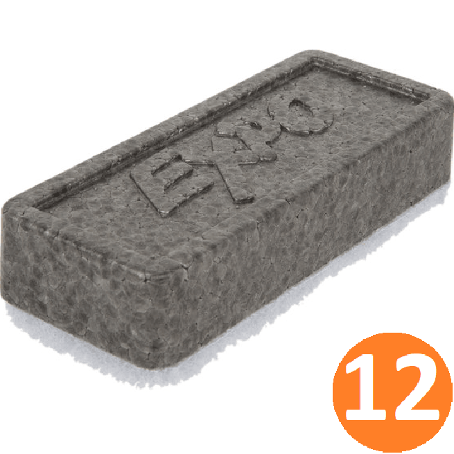 EXPO Whiteboard Eraser Rubber Block Box 12 | SuperOffice
