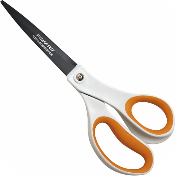 Fiskars Titanium Non-Stick Premium Scissors 21cm | SuperOffice