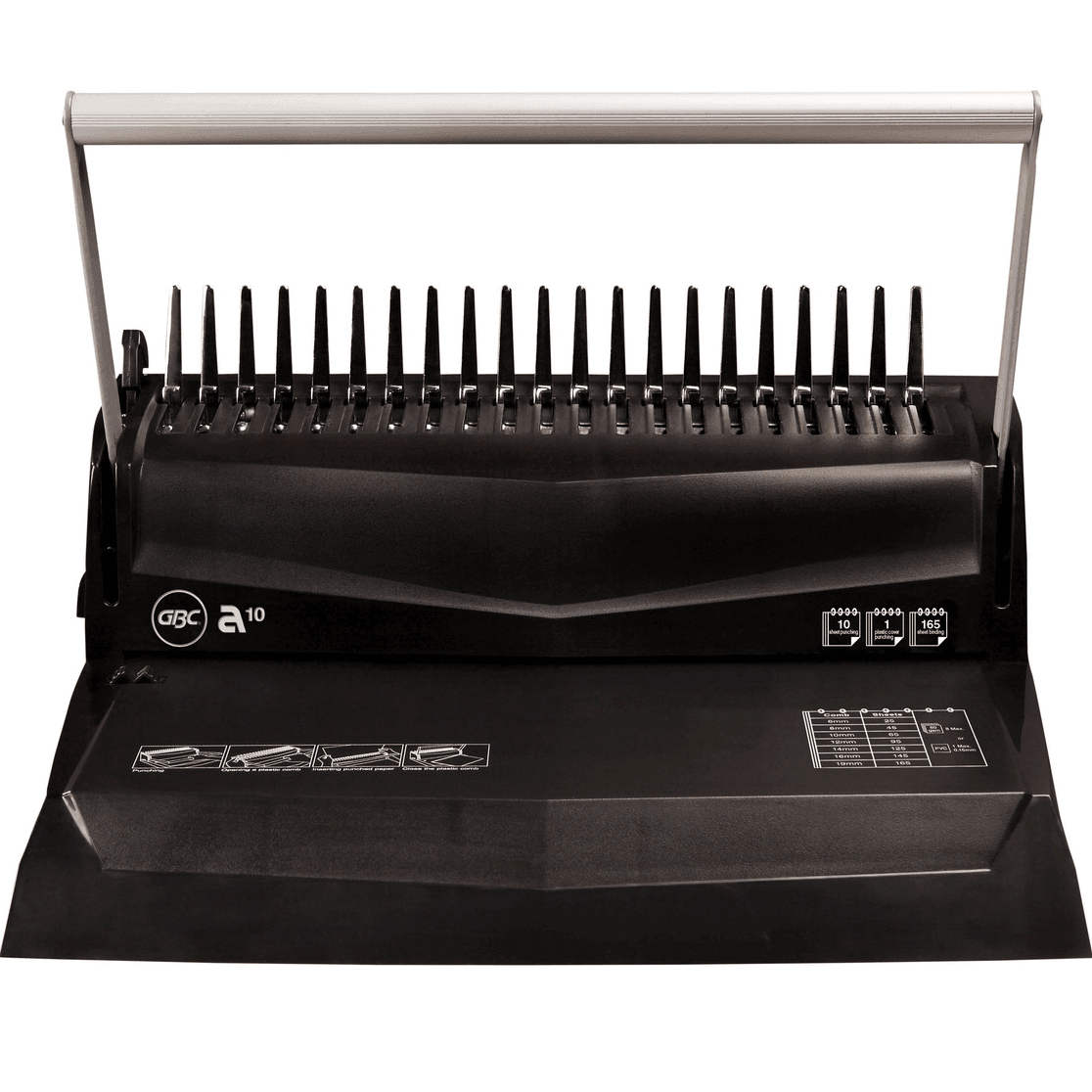 GBC Binding Machine Comb A10 Black A4 Binder | SuperOffice