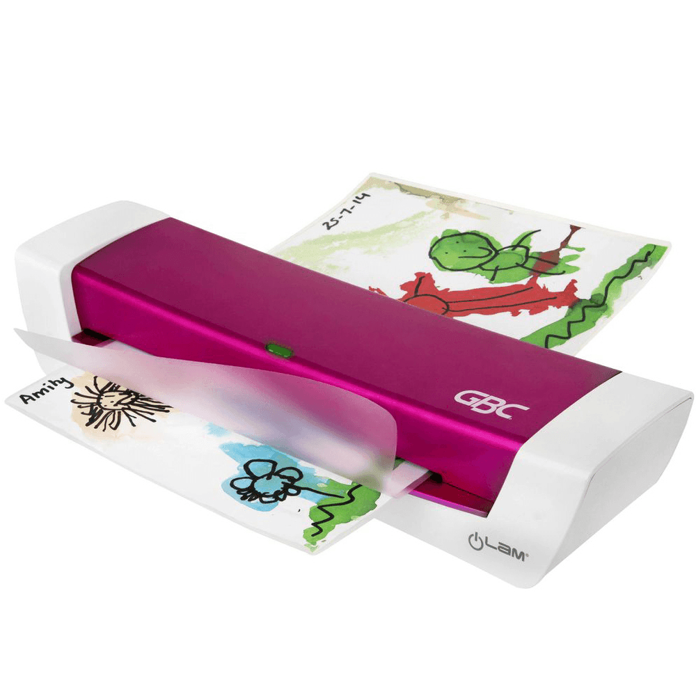 GBC iLam 310 Laminator A4 Laminating Machine Pink | SuperOffice