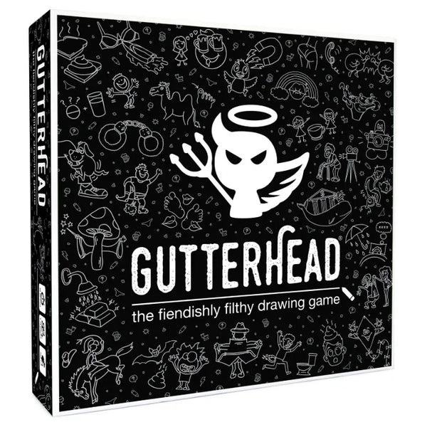 Gutter Games Gutterhead Pictionary and Cards Party Game | SuperOffice
