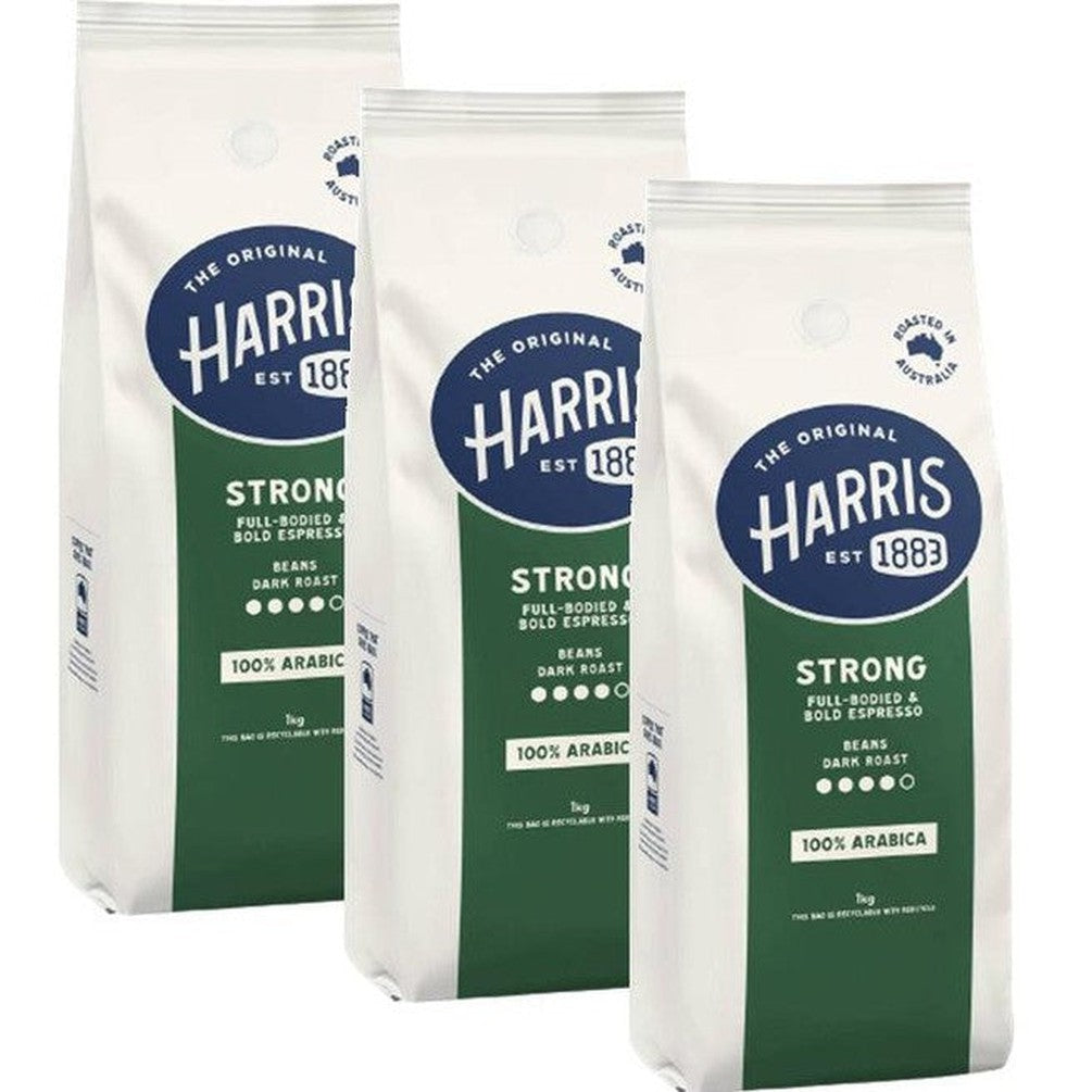 Harris Coffee Beans Full-Bodied Espresso Ground Dark | SuperOffice