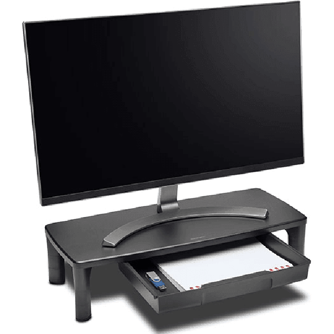 Kensington Monitor Stand Riser Drawer Compartment | SuperOffice