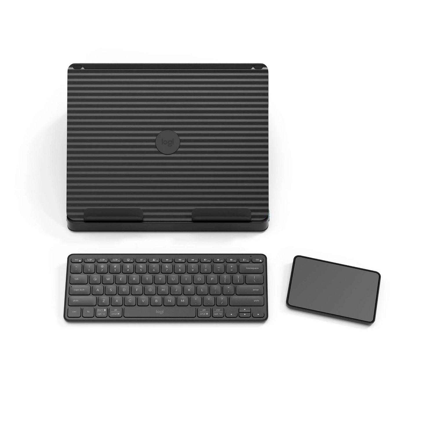 Logitech Casa Pop-Up Desk Keyboard Touchpad Classic Chic | SuperOffice
