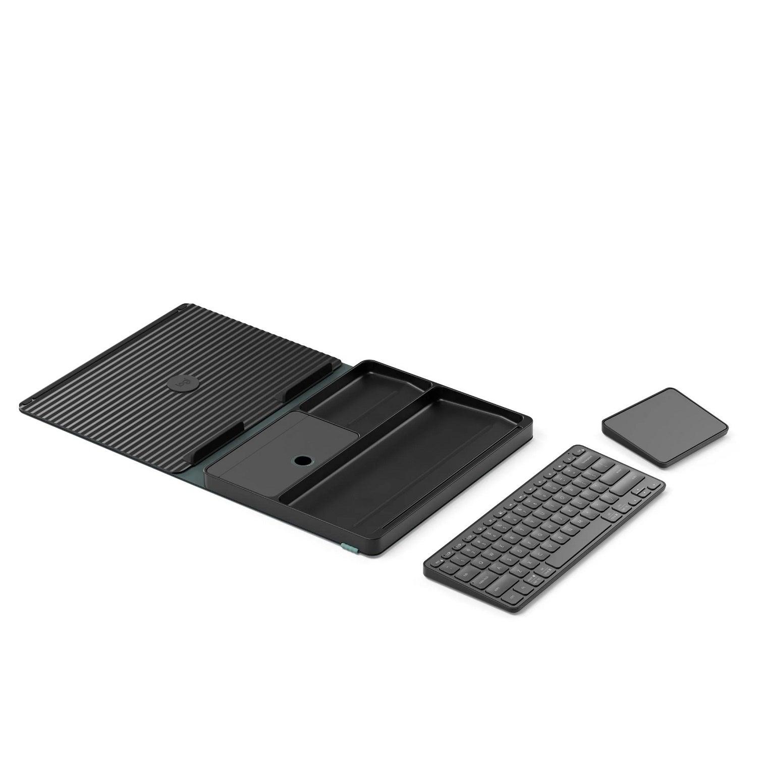 Logitech Casa Pop-Up Desk Keyboard Touchpad Classic Chic | SuperOffice