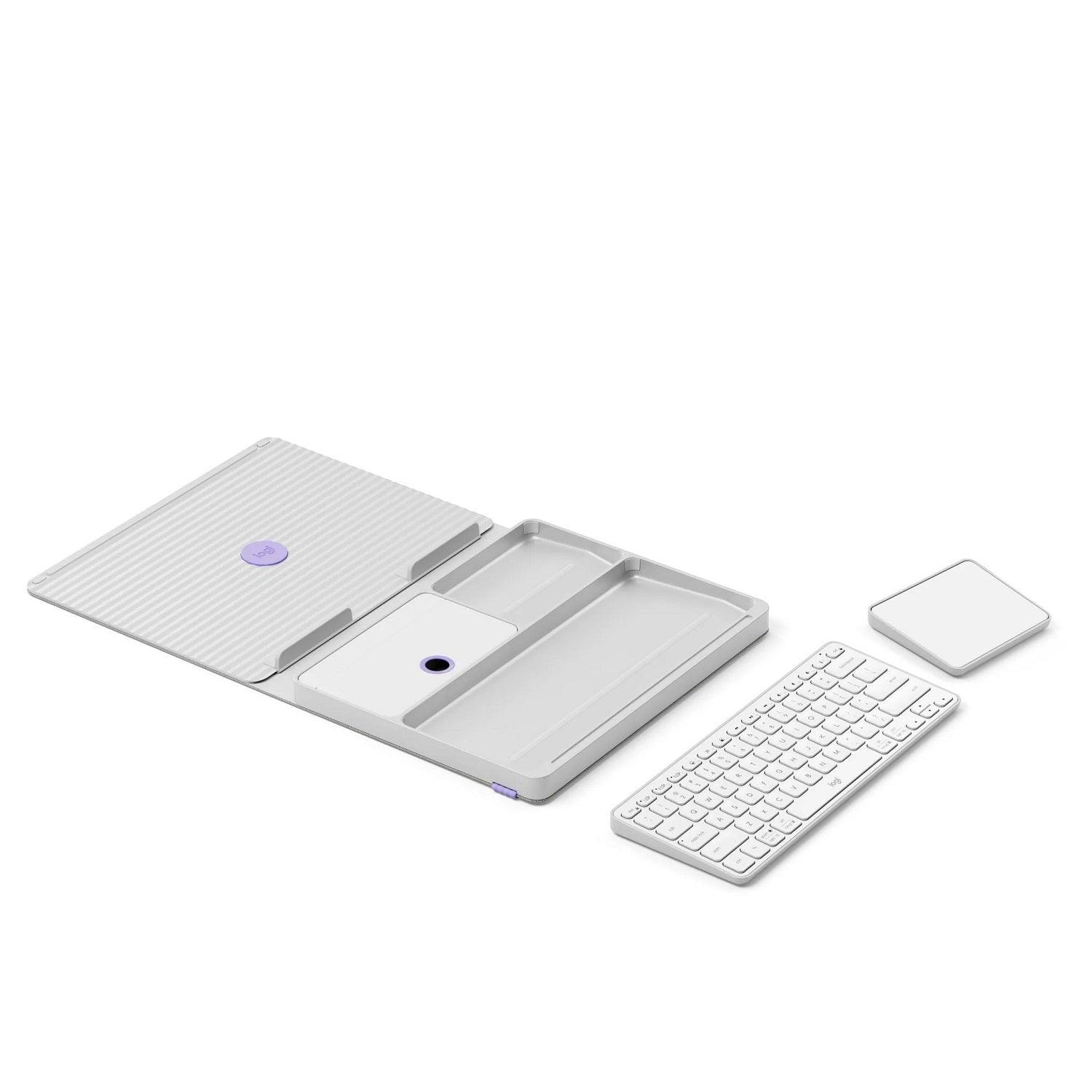 Logitech Casa Pop-Up Desk Keyboard Touchpad Nordic Calm | SuperOffice