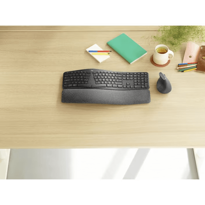 Logitech K860 Wireless Keyboard Bluetooth Wrist Rest | SuperOffice