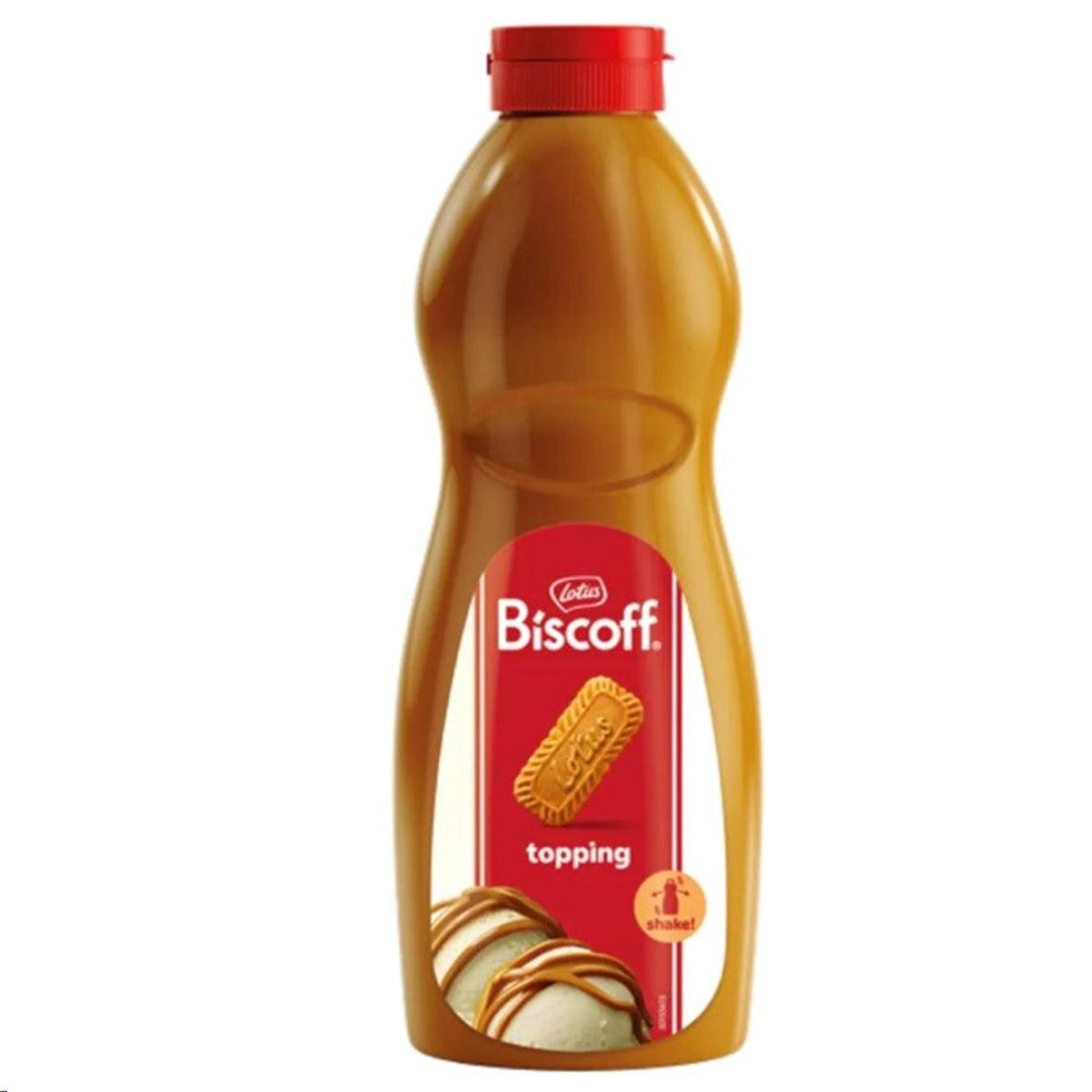 Lotus Biscoff Topping Caramel Sauce Syrup Bottle 1kg | SuperOffice