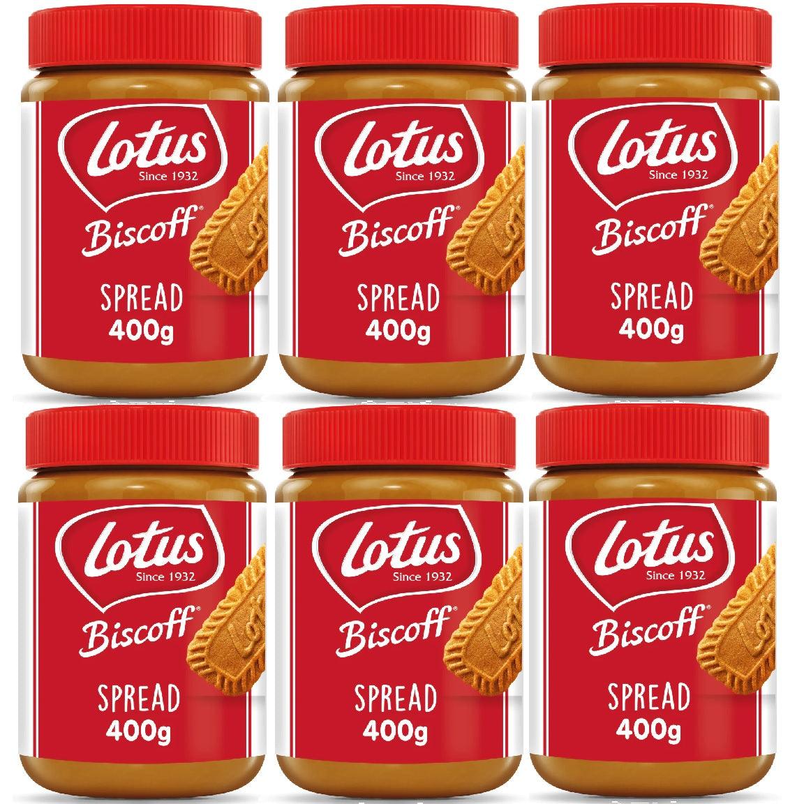 Lotus Biscoff Smooth Spread Caramel 400g Box of 6 | SuperOffice