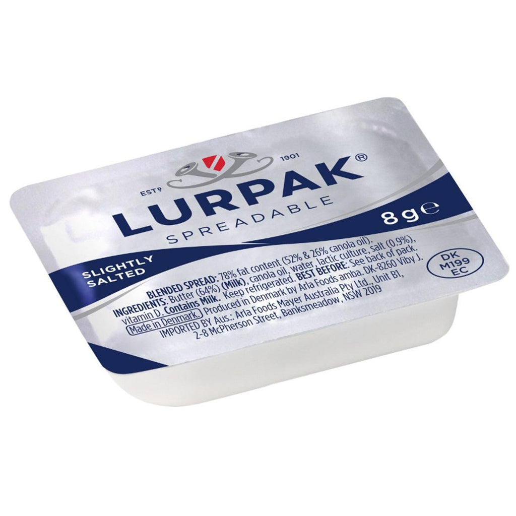 Lurpak Butter Individual Portions 8g 100 Pack Carton | SuperOffice